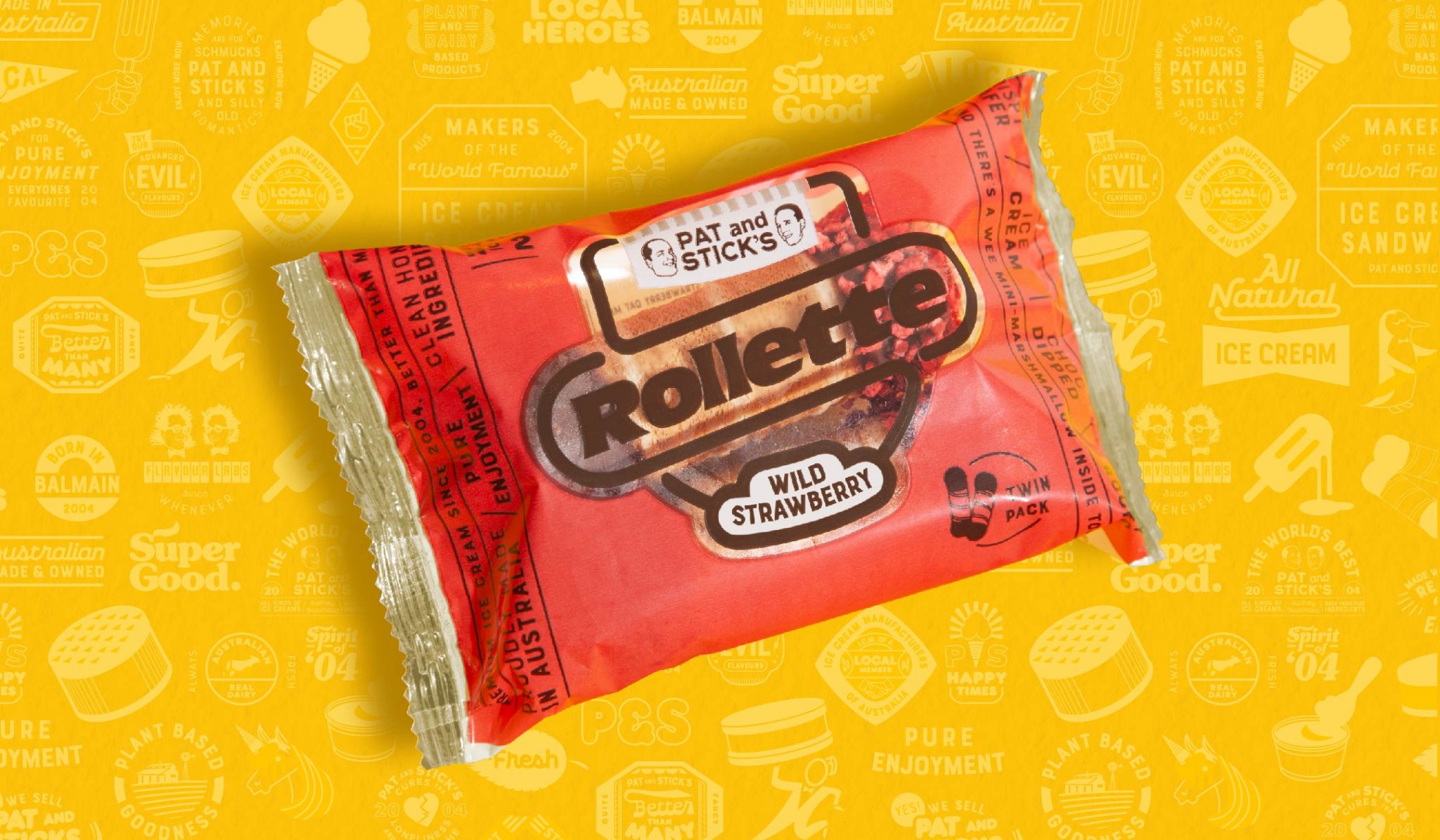 Brand refresh for Pat and Stick's