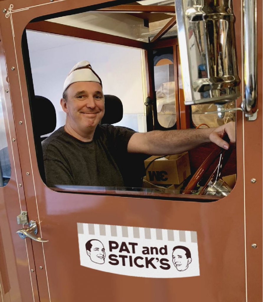 Brand refresh for Pat and Stick's