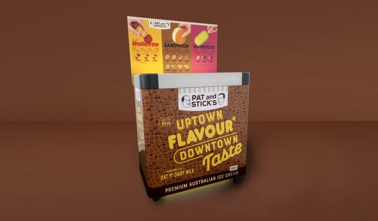 Brand refresh for Pat and Stick's