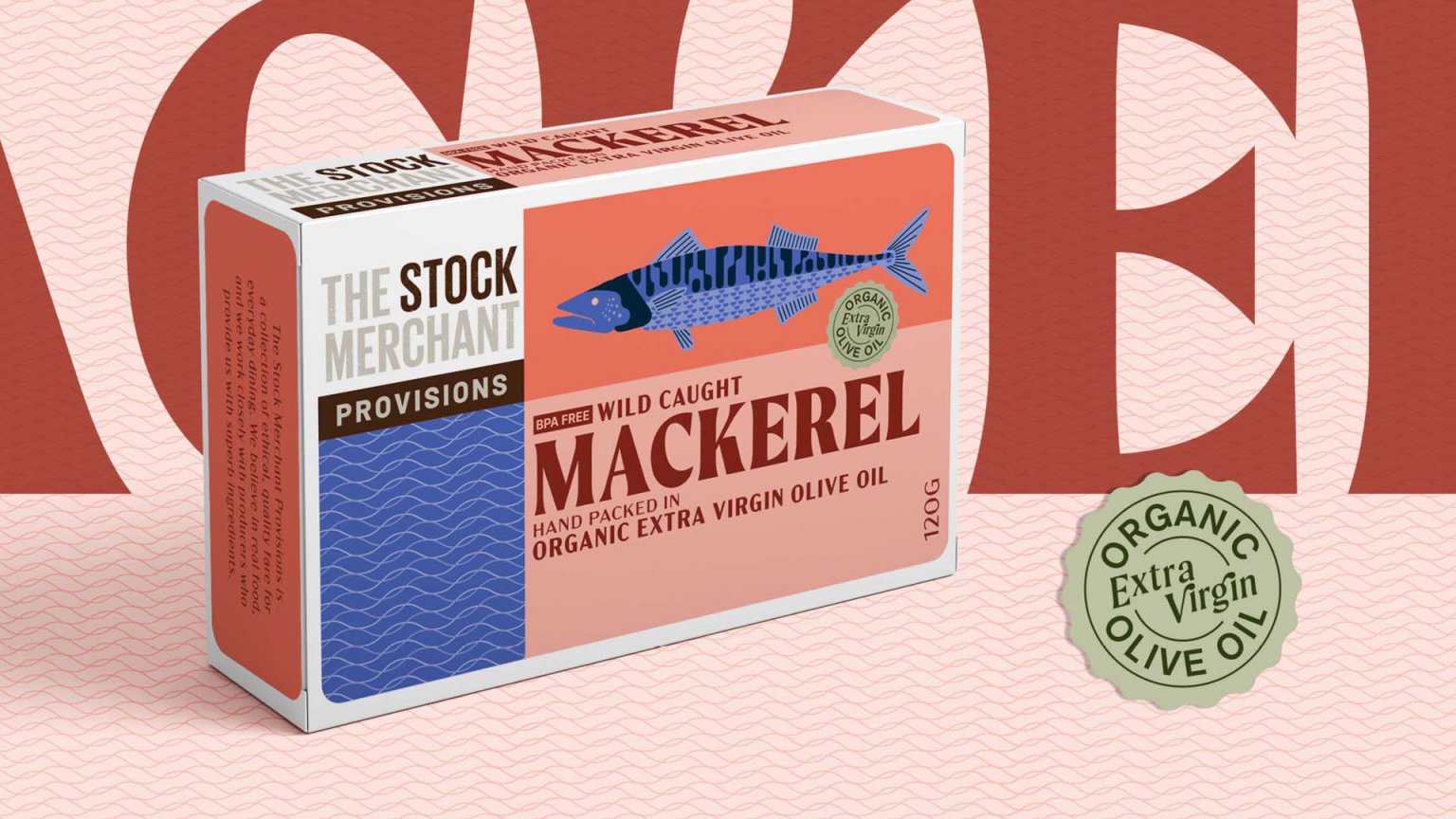 The Stock Merchant Provisions canned fish packaging - The Offices